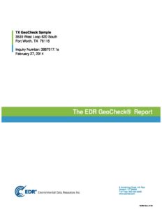 EDR GeoCheck Sample - EDRnet